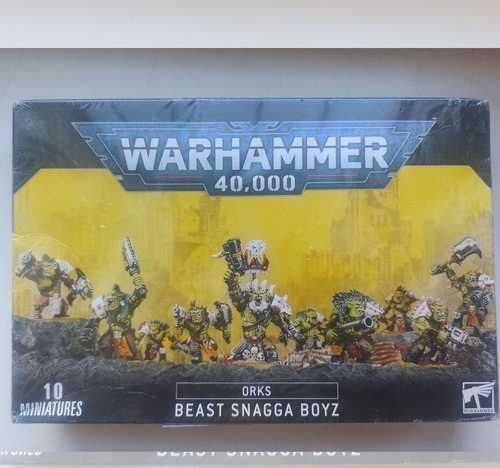 Warhammer 40000 orks beast snagga boy