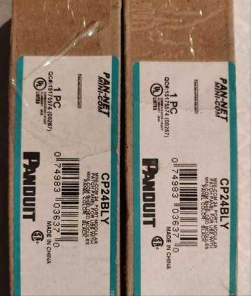 Panduit cp24bly Модульная патчпанель