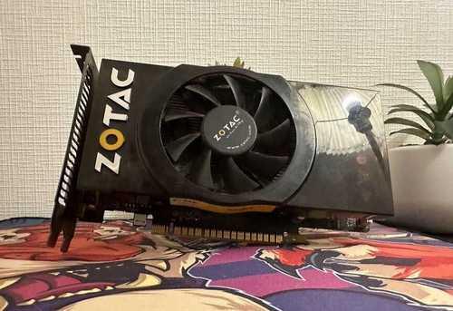 Видеокарта GTX zotac 550ti 1gb