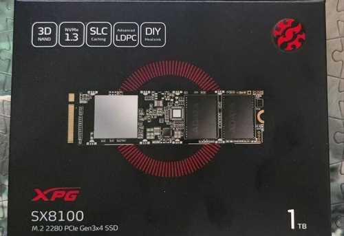SSD AData XPG SX8100 ASX8100NP-2TT-C 1тб