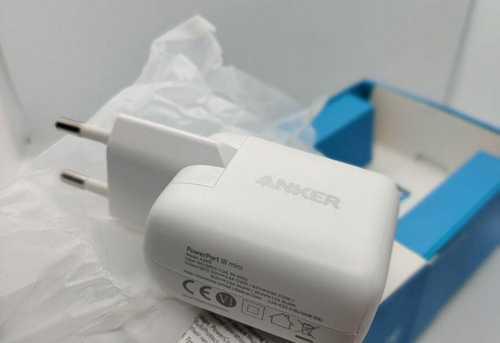 Зарядка Anker powerport mini III 30W