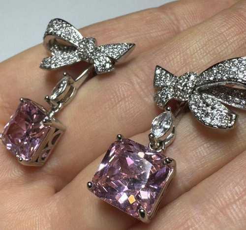 Серьги серебро 925