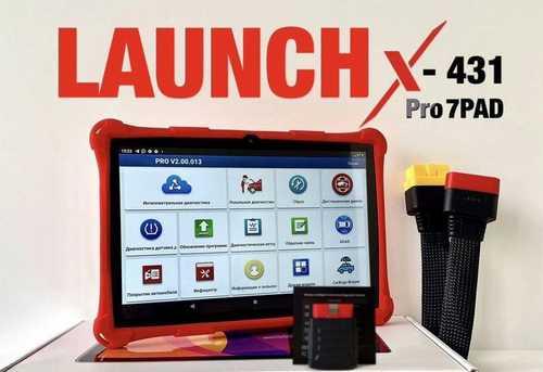 Лаунч х431 7PAD + планшет/diagzone launch PRO