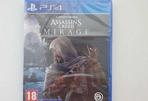 Assassins Creed Mirage ps4 (новый)