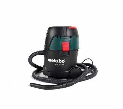 Строительный пылесос metabo asa 25 L