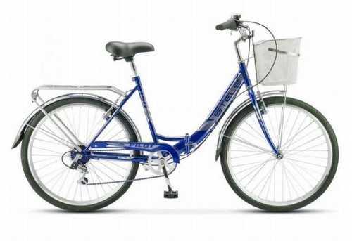 Велосипед 26" stels Pilot-850 (19" Темно-синий) +