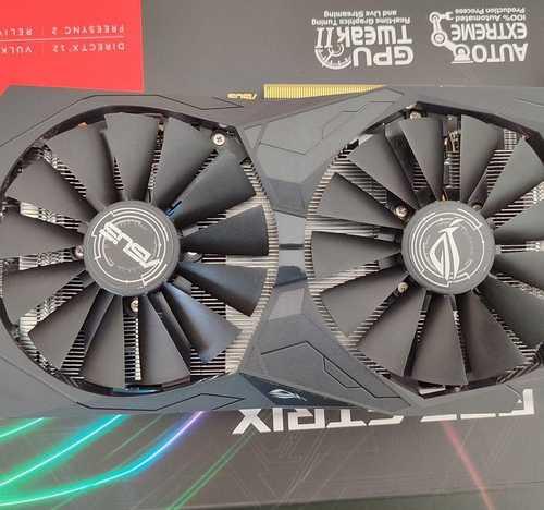 Видеокарта Asus Radeon RX 560 ROG strix gaming V2