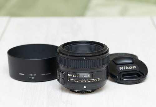 Nikon af-s 50 mm f/1,8