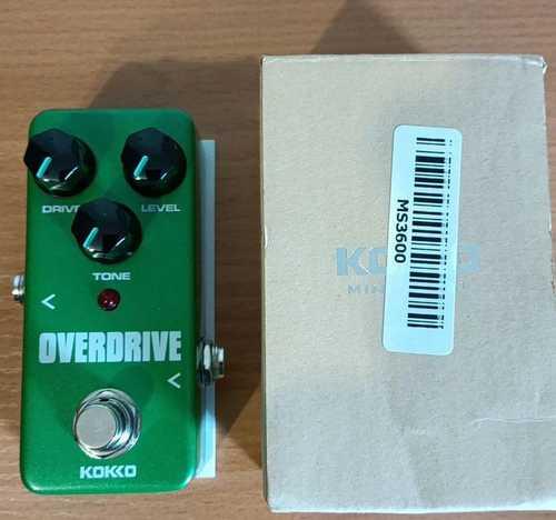 Педаль overdrive kokko