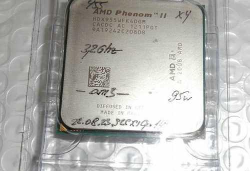Процессор AM3 Phenom II X4 955 (95W)