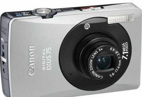 Canon Digital ixus 75 - цифровой фотоаппарат