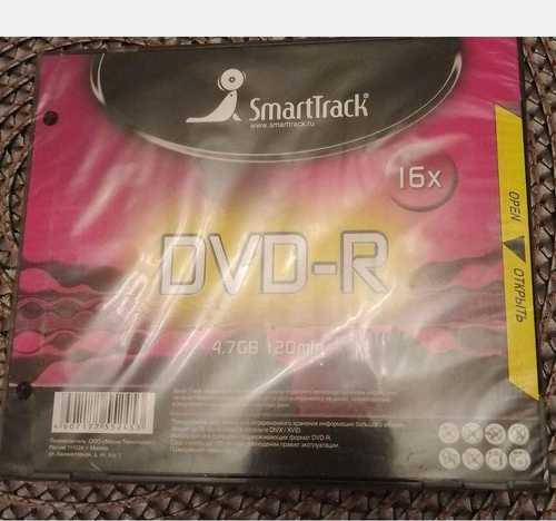 Новые диски dvd-r 4.7 gb smarttrack