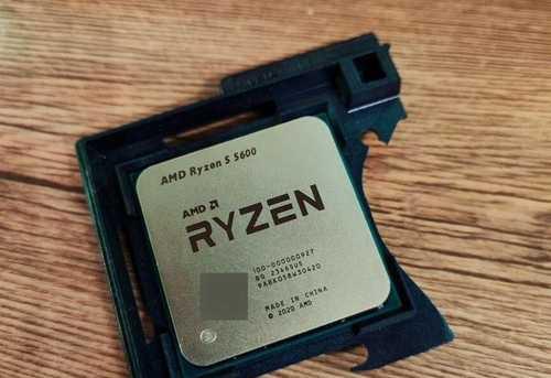 Процессор AMD Ryzen 5 5600 на гарантии