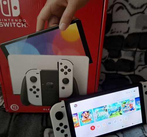 Nintendo switch oled прошитая 256Gb