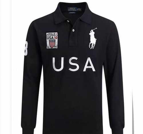 Polo Ralph lauren с длинным рукавом USA