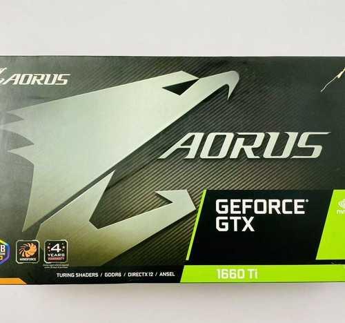 Видеокарта Gigabyte GTX 1660 Ti Aorus 6GB