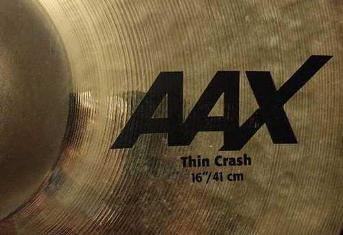 Тарелка Sabian AAX Thin Crash 16"