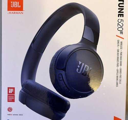 Беспроводные наушники jbl tune 520bt