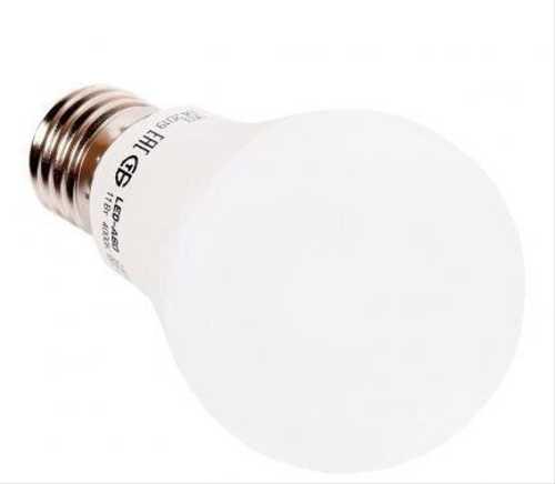 Лампа светодиодная LED 11вт E27 белая ECO IEK LLE
