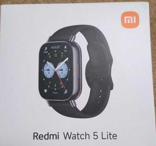 Смарт-часы Xiaomi Redmi Watch 5 Lite черный Ростет