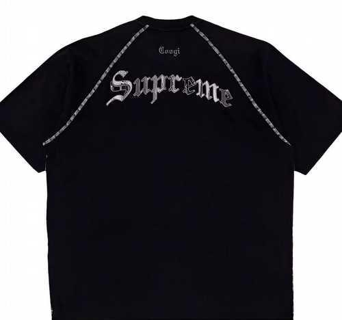 Футболка Supreme Coogi oversize черная