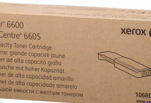 Xerox 106R02235 картридж желтый (дефект коробки)