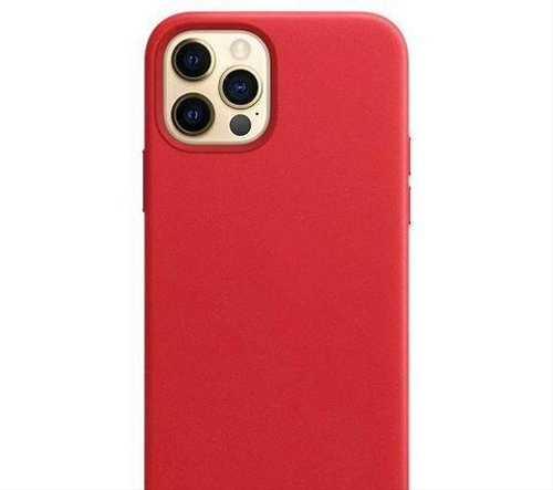 Чехол Leather Case для iPhone 11 Pro Max (2), крас