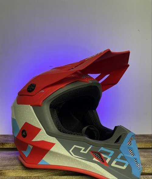 Кроссовый шлем just1 J38 Red