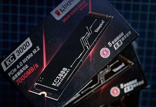 SSD Kingston M2 Nvme M.2 2280 KC3000 512gb новый