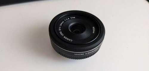 Объектив Canon EFS 24mm f/2.8 STM