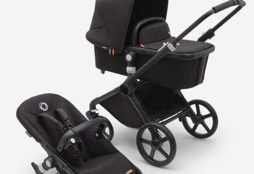 Коляска bugaboo cub midnight black