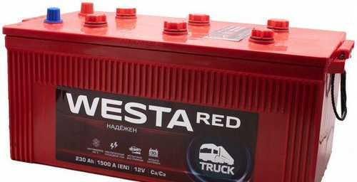 Аккумулятор westa RED 230 Ач 1500 А обратная поляр