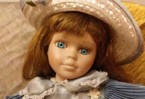 Кукла коллекционная фарфоровая винтаж