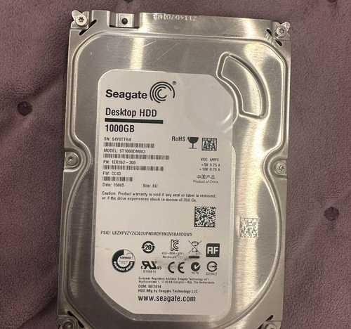 Жесткий диск hdd 1tb Seagate