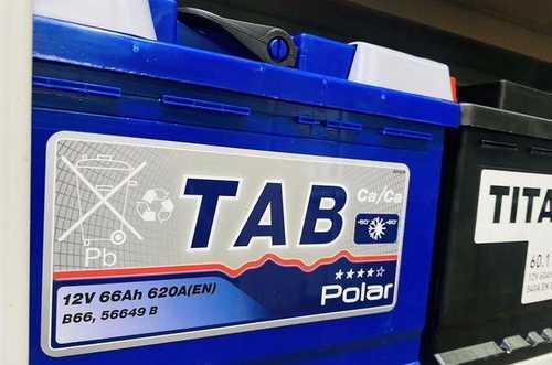 Аккумулятор 66 Tab Polar на Шкоду