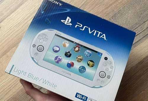 PS Vita Slim Light Blue White
