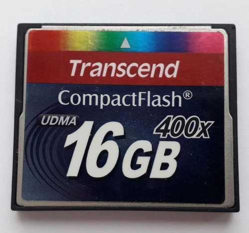 Карта памяти Transcend Compact Flash 16 GB