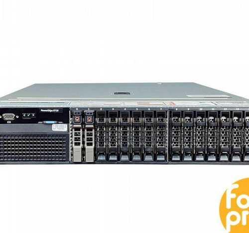 Сервер dell R730 16SFF 2xE5-2699v4 256GB, H730
