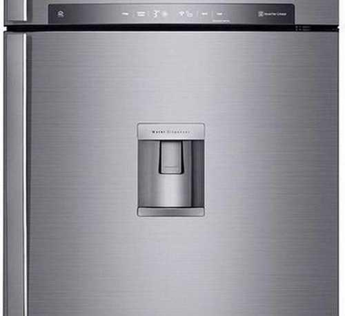 Холодильник LG GN-F702hmhu серебристый