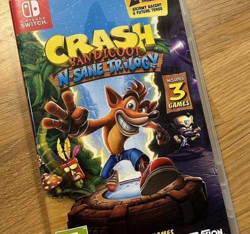 Crash bandicoot n sane trilogy nintendo switch