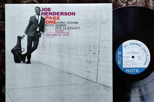 Joe Henderson – Page One – Japan 1993 Toshiba