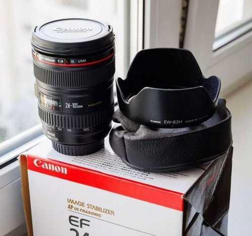 Объектив Canon ef 24 105mm f 4l is usm