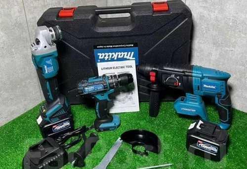 Набор инструментов Makita 3в1+ Шурик Bosh 48в