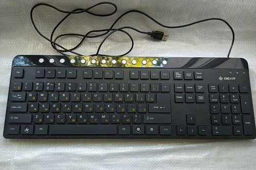 Клавиатура Мультимедийная dexp K-203BU