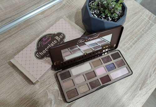 Палитра теней too faced