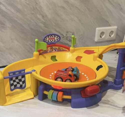 Автотрек "супергонки" Fisher Price