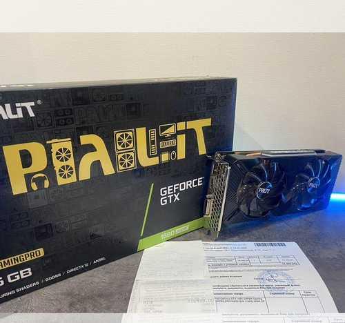 Видеокарта GTX 1660 super palit