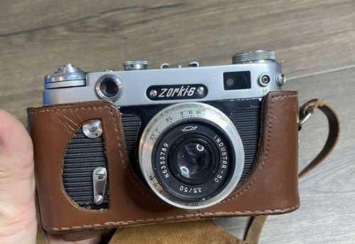 Плёночный фотоаппарат зоркий 6 zorki 6 СССР