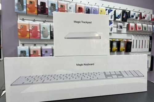 Набор Apple Magic Keyboard Numeric + Magic Trackpa