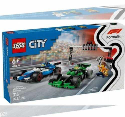 Lego City Formula 60474 - Старт с гоночными автомо